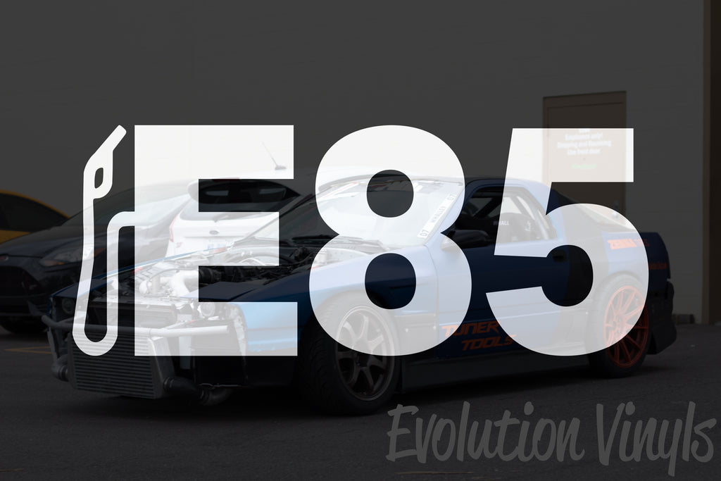E85 V1 Decal – Evolution Vinyls