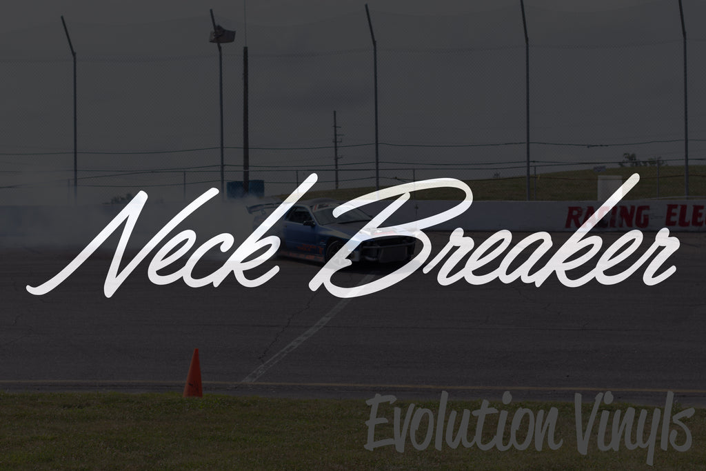 Neck Breaker V2 Decal – Evolution Vinyls