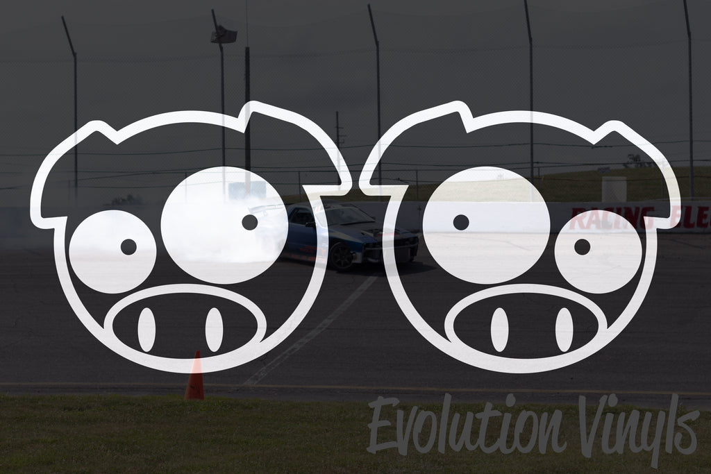 Rally Pigs Decal – Evolution Vinyls