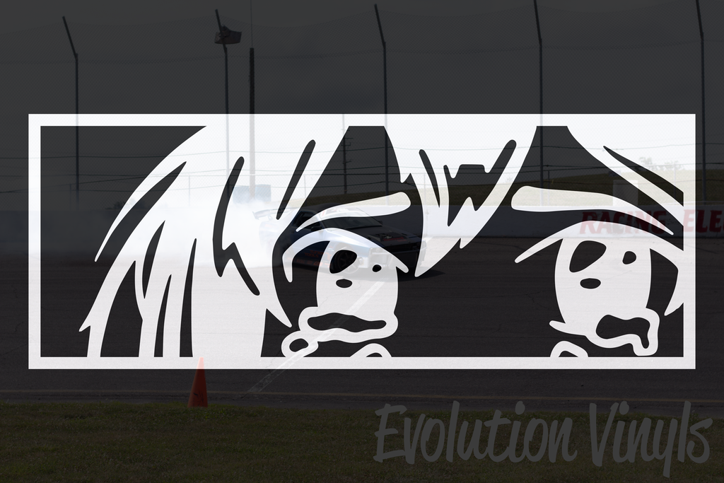 Sad Crybaby Slap Sticker Decal V1 – Evolution Vinyls